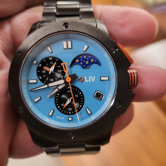 LIV SWISS WATCHES | Accessories | Watch Mens Liv Saturn V Tj Bluedont ...